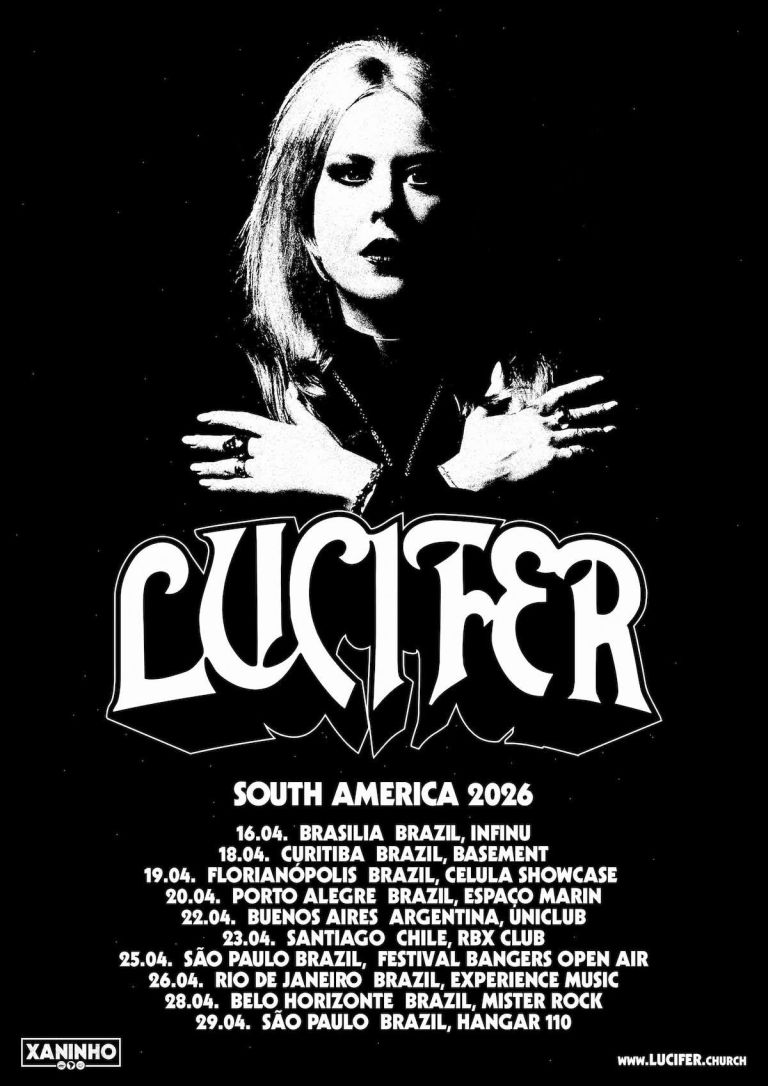 Banda Lucifer fará 7 shows no Brasil em abril, além da apresentação no ...